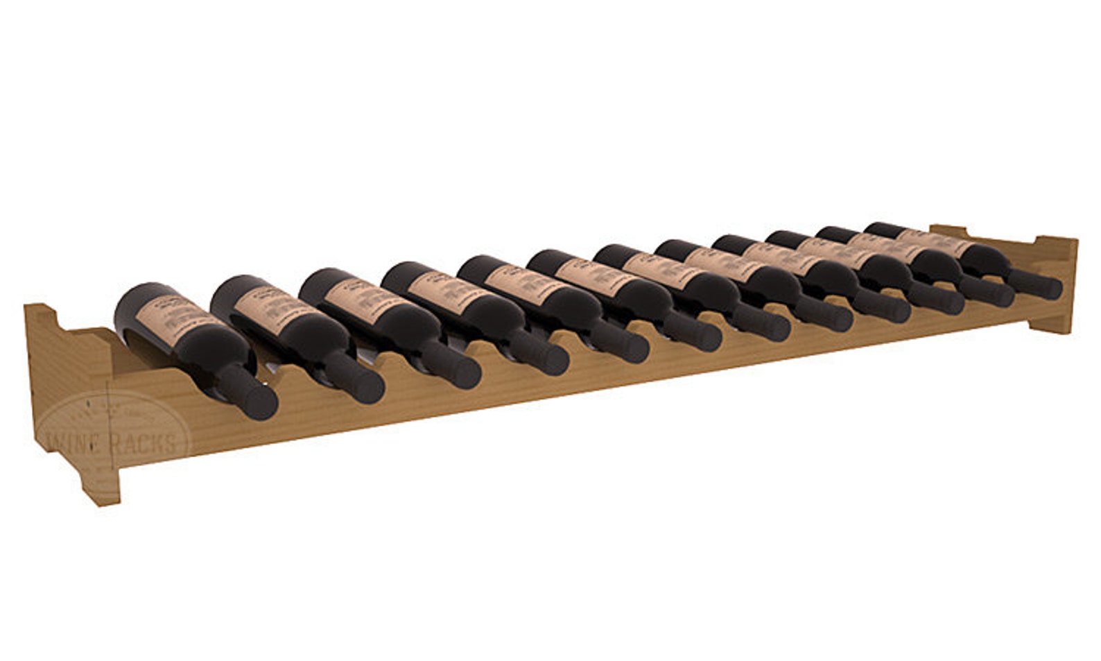 Handmade 12 Bottle Wooden Long Scalloped Wine Rack Kit in - Etsy