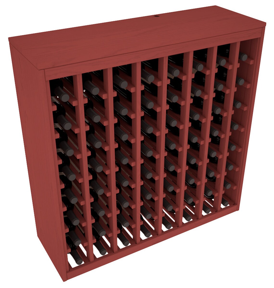 64 Bottle Cabinet Style Wine Storage Rack Kit in Ponderosa | Etsy