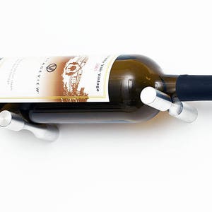 Vino Pin 1 Bottle Set Wall Mounting Metal Wine Rack no Collars 5 ...
