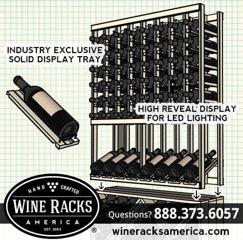 56 Bottle High Reveal Wine Storage Rack Kit In Pine 13 Stains Etsy