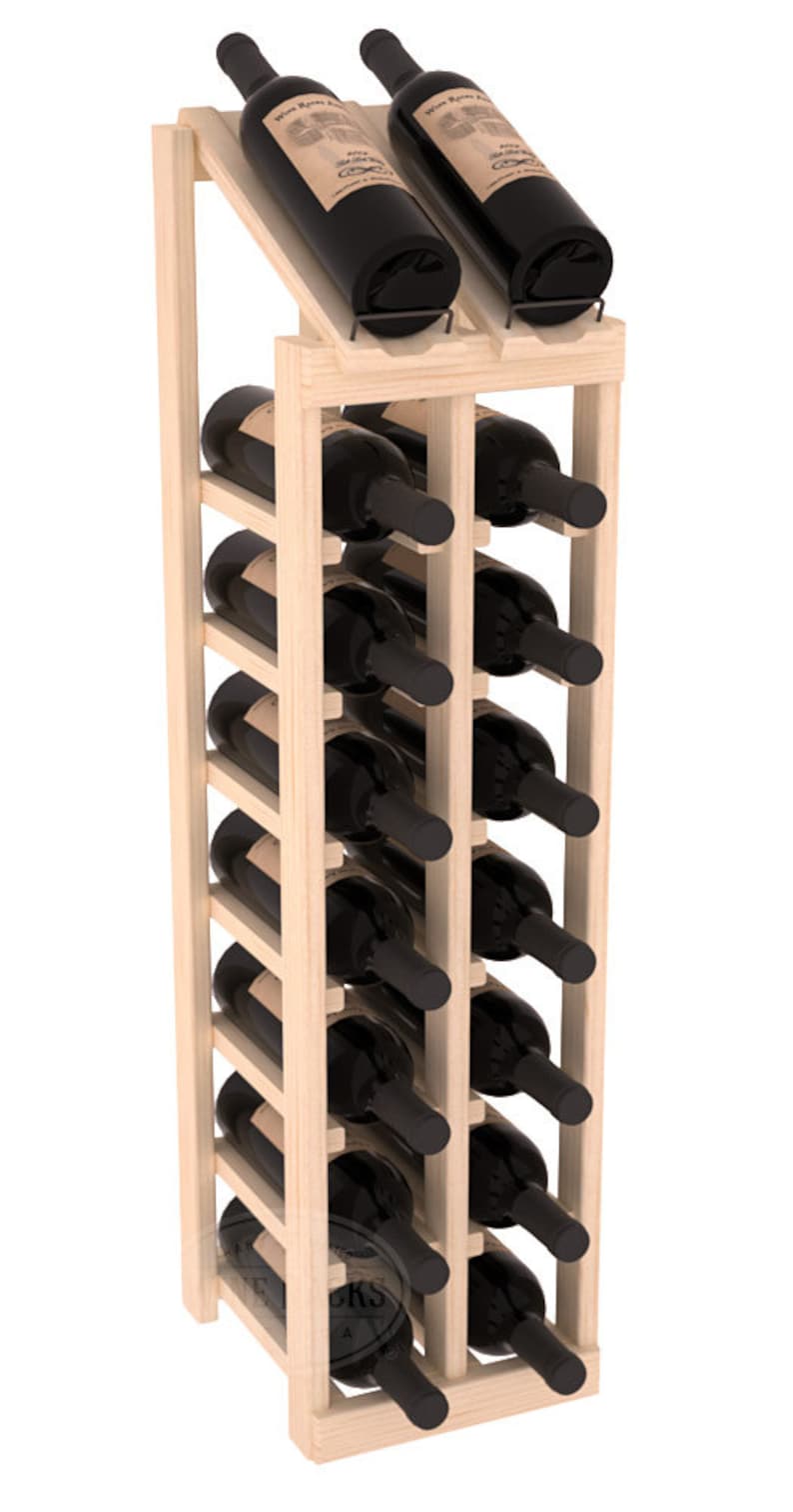 Handmade Wooden 16 Bottle Display View Wine Rack Kit in | Etsy