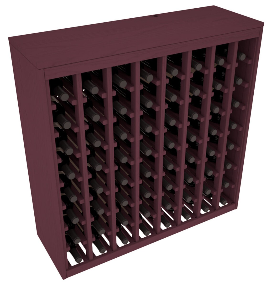 64 Bottle Cabinet Style Wine Storage Rack Kit in Ponderosa - Etsy