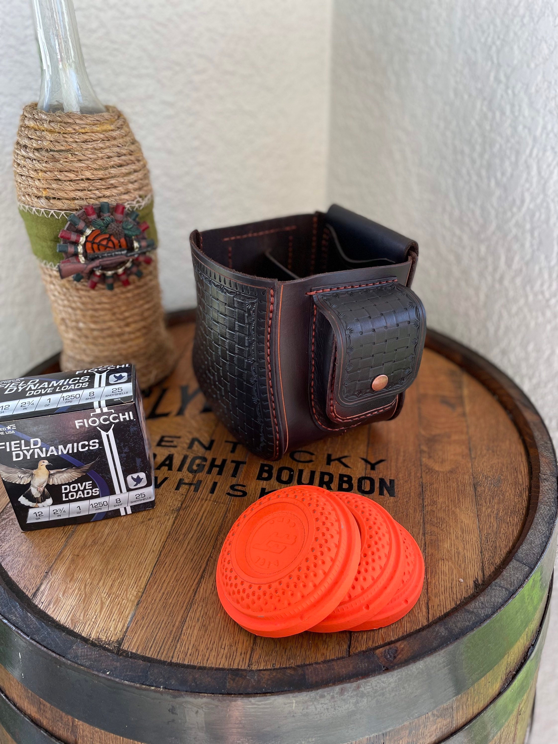 The Tulsi, Shotgun Ammo Pouch. Skeet, Tap and Sporting Clays - Etsy