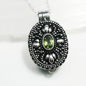 Pill Box Necklace. Secret Box Necklace. Locket Pendant. - Etsy