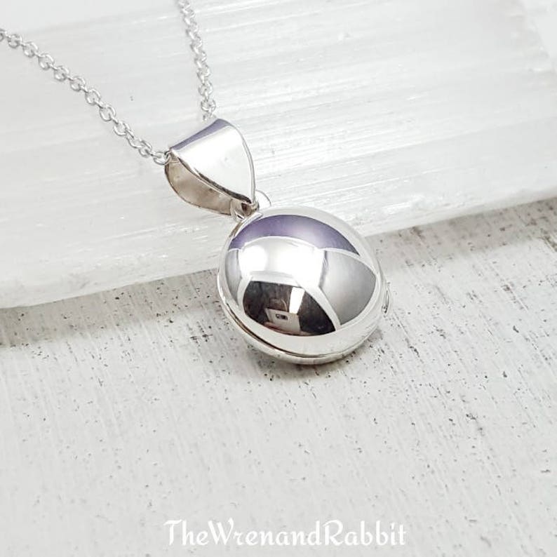 Sterling Silver Locket. Small Locket. Personalize. Locket - Etsy