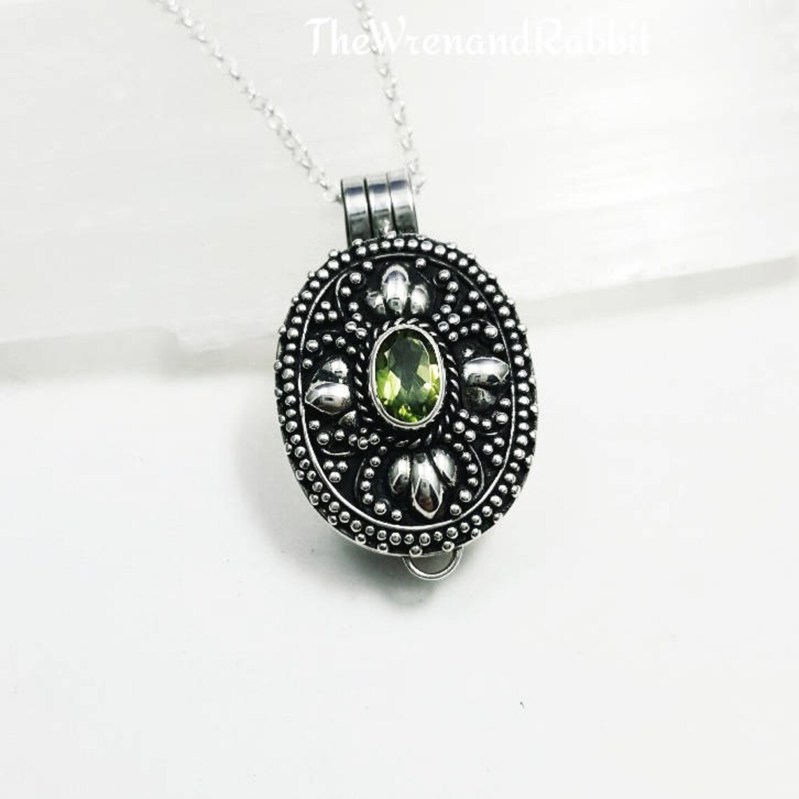 Pill Box Necklace. Secret Box Necklace. Locket Pendant. - Etsy