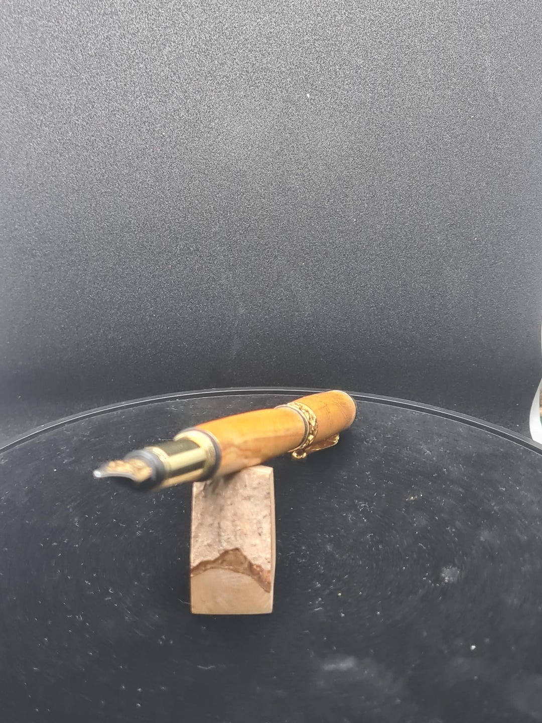 A Unique Olive Wood Fountain Pen From the Holy Land MF#22 - Etsy