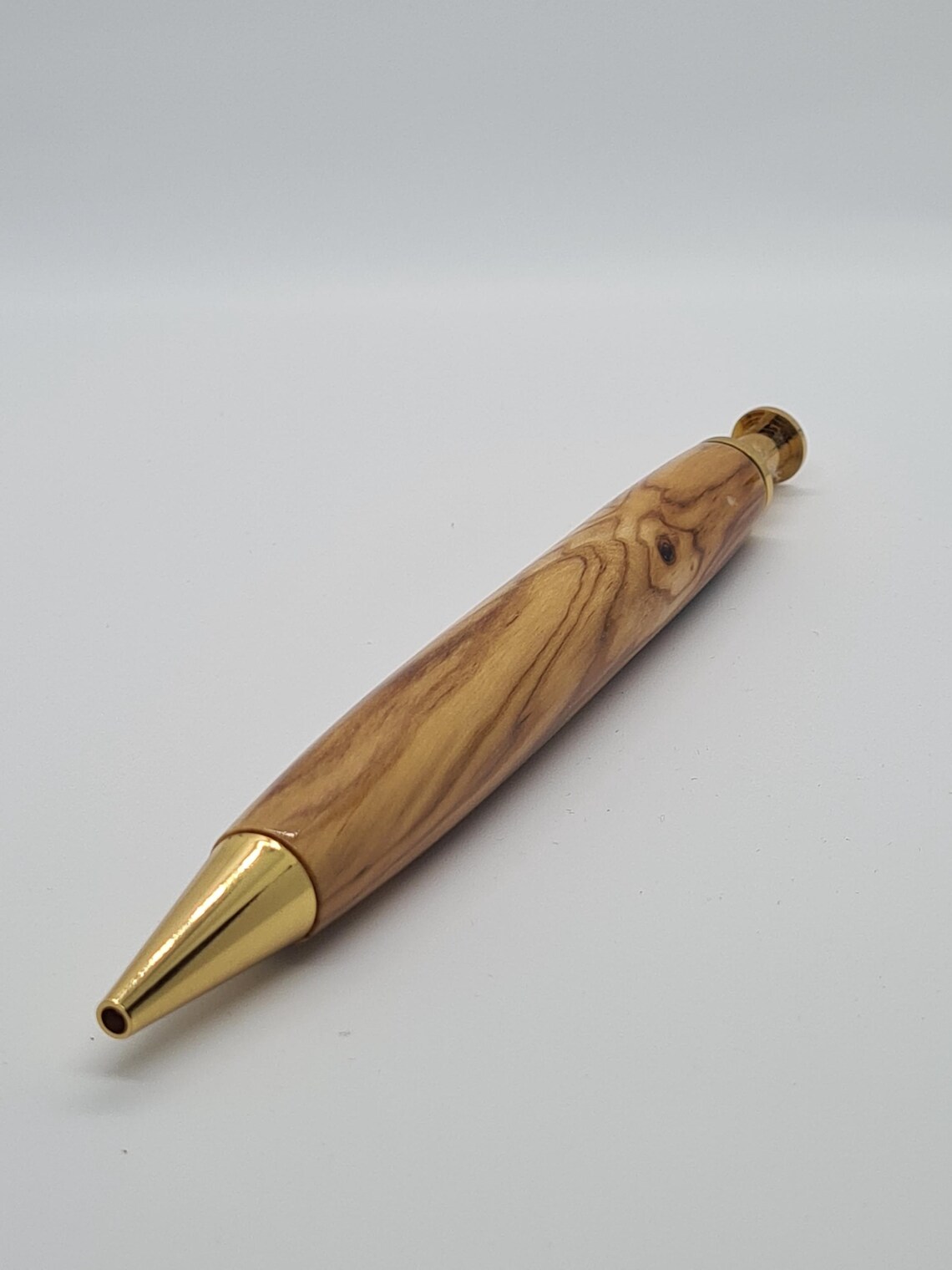 Olive Wooden Pen. Click Mechanism. (code 24F) - Etsy