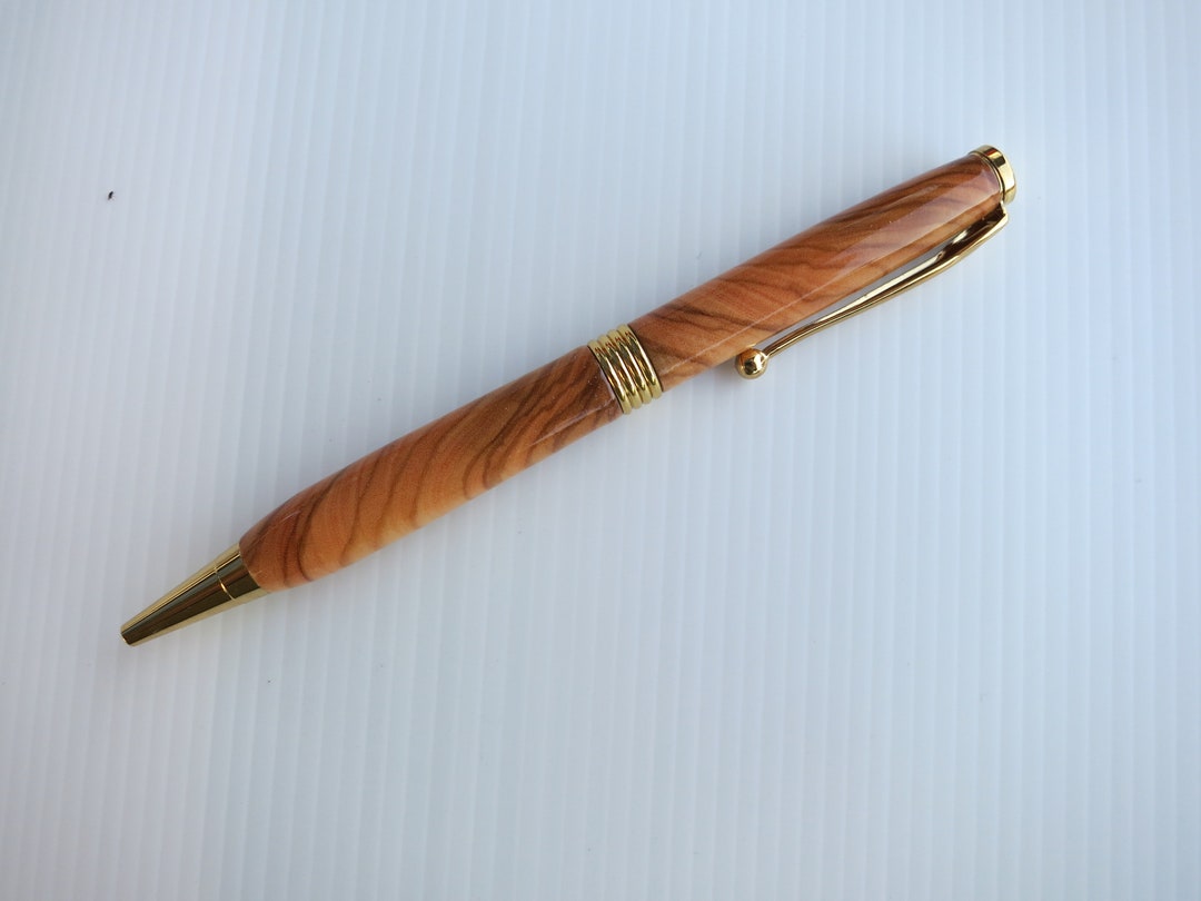 Olive Wooden Pen & Extra Virgin Souri Olive Oil #1-23 - Etsy