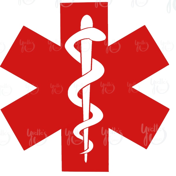 Medical Alert Symbol Svg - Etsy