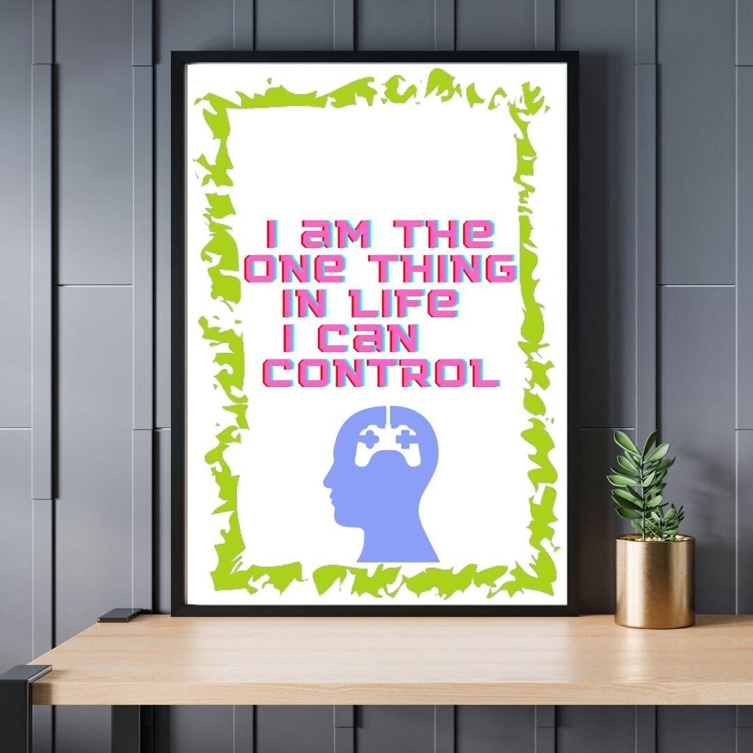 Hamilton Quote Poster I Can Control Classroom Therapy Digital File - Etsy