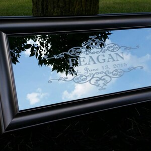 Custom Personalized Mirror, Large Mirror, Personalized Bar Mirror ...