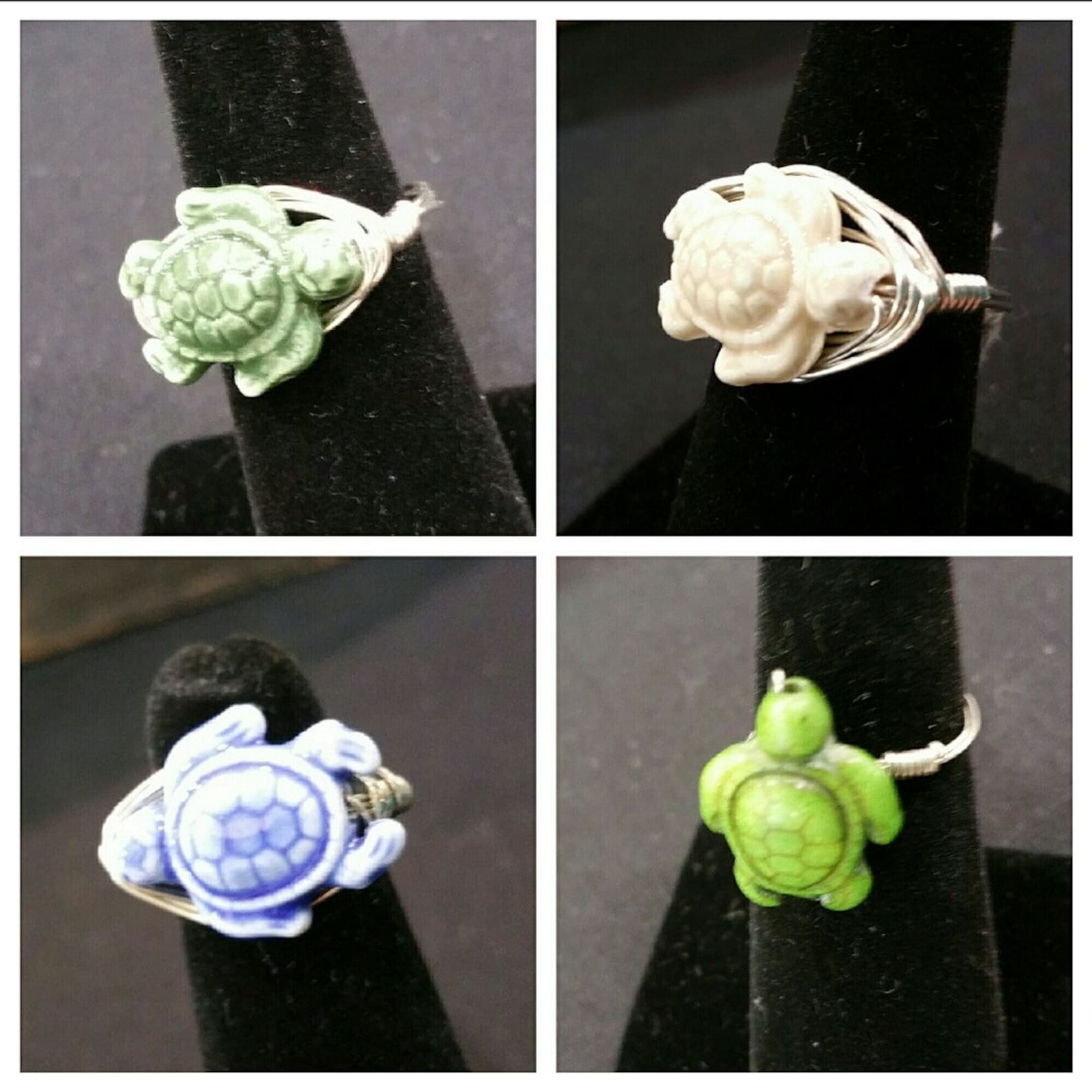 Custom Wire Wrapped Sea Turtle Ring or Toe Ring - Etsy