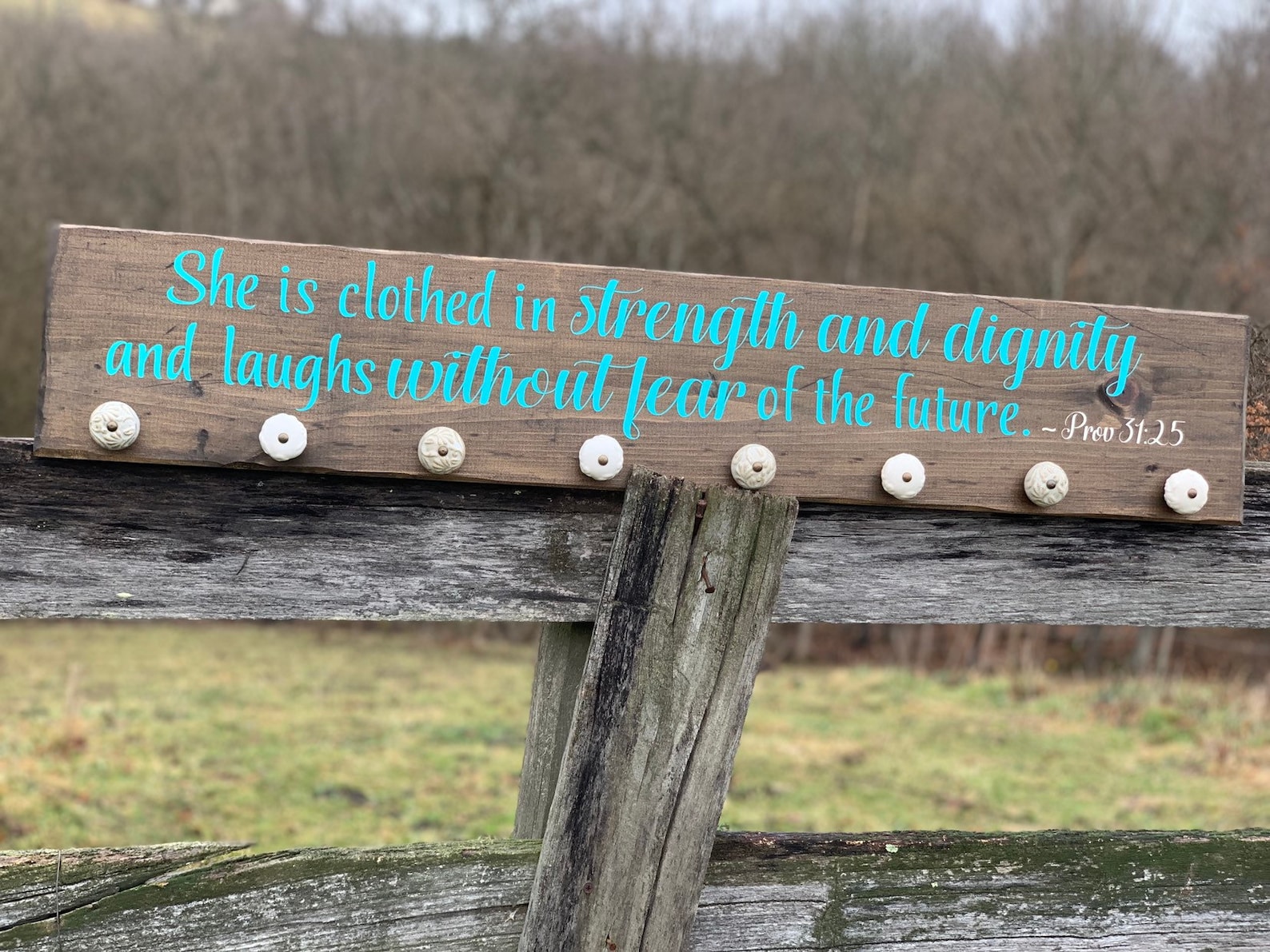 Custom Rustic Bible Verse Entryway Sign|reclaimed Barnwood Coat Rack ...