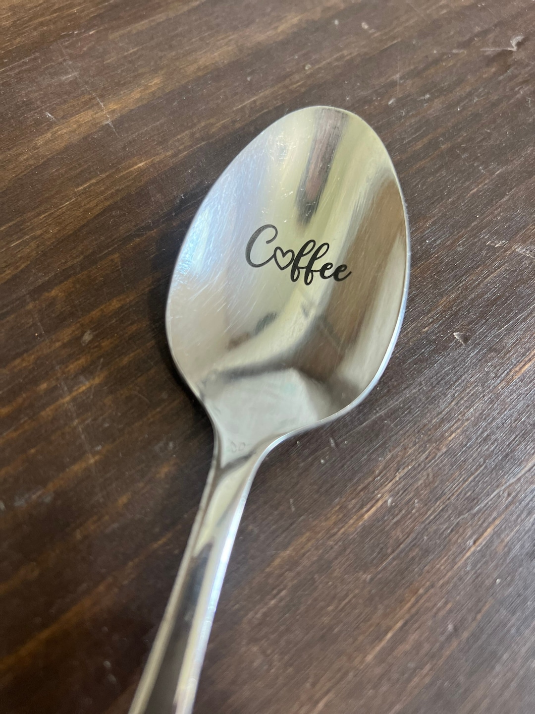 Personalized Laser Engraved Spoon|custom Teaspoon|serving Spoon|etched ...