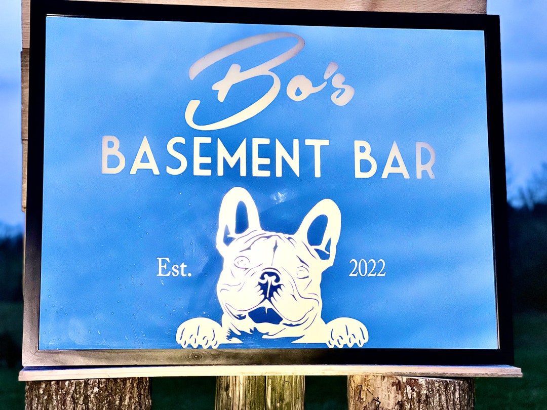 Custom 3x4’ Framed Wall Mirror|large Mirror|personalized Dog Mirror ...