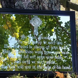 Custom Prayer Affirmation Mirror, Large Mirror, Self Image, Custom ...