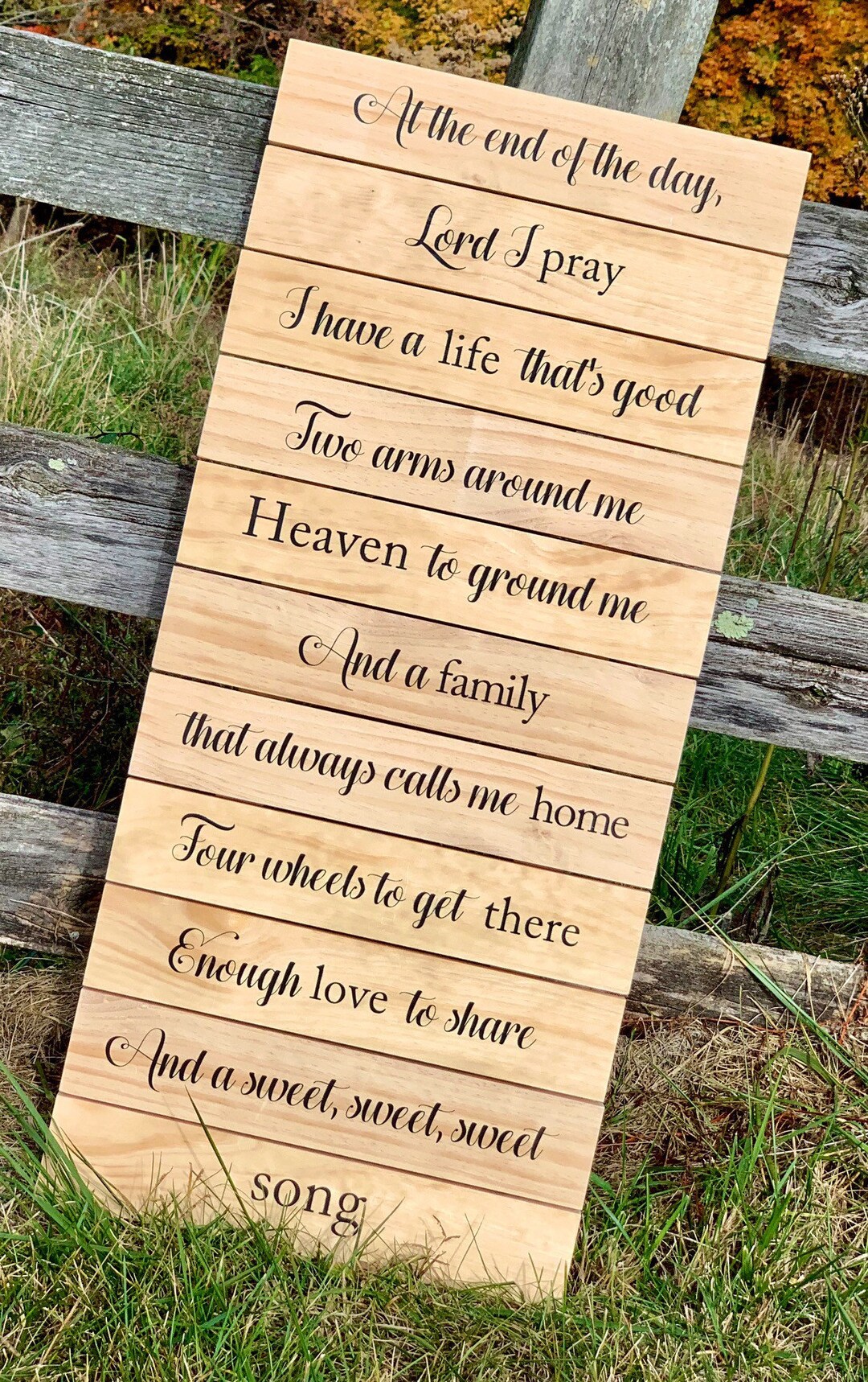 Personalized Hanging Family Wood Sign|barnwood Sign|farmhouse Style ...