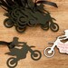 Handmade Dirt Bike Birthday Party Favor Tagsfour Wheeler Favor Goodie ...