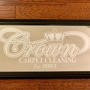 Custom Business Card Logo Mirror|large Mirror|personalized Business ...