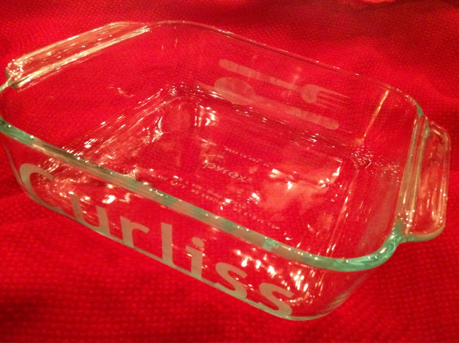 Personalized Wedding Pyrex Casserole Dish With Lidpyrex - Etsy