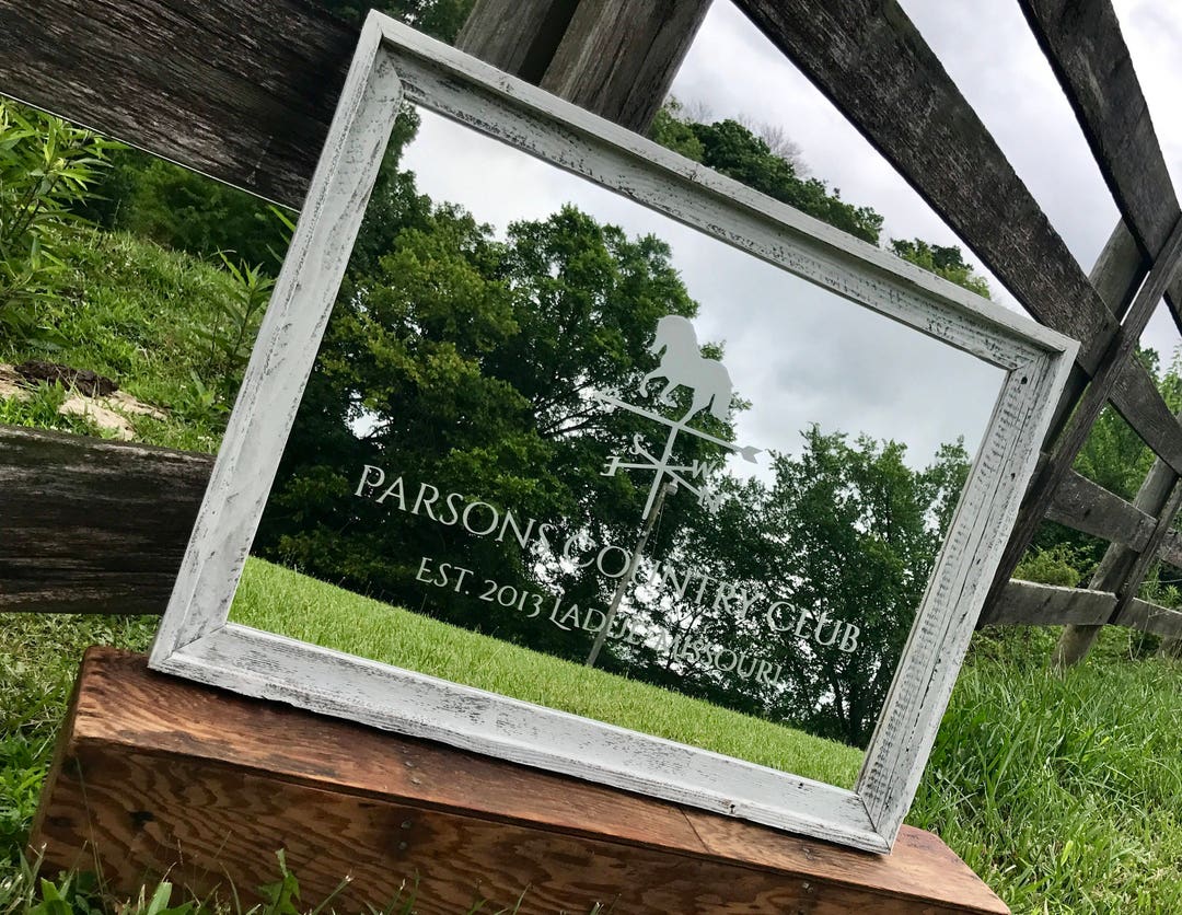 Personalized Mirror, Large Mirror, Custom Mirror, Engraved Mirror ...