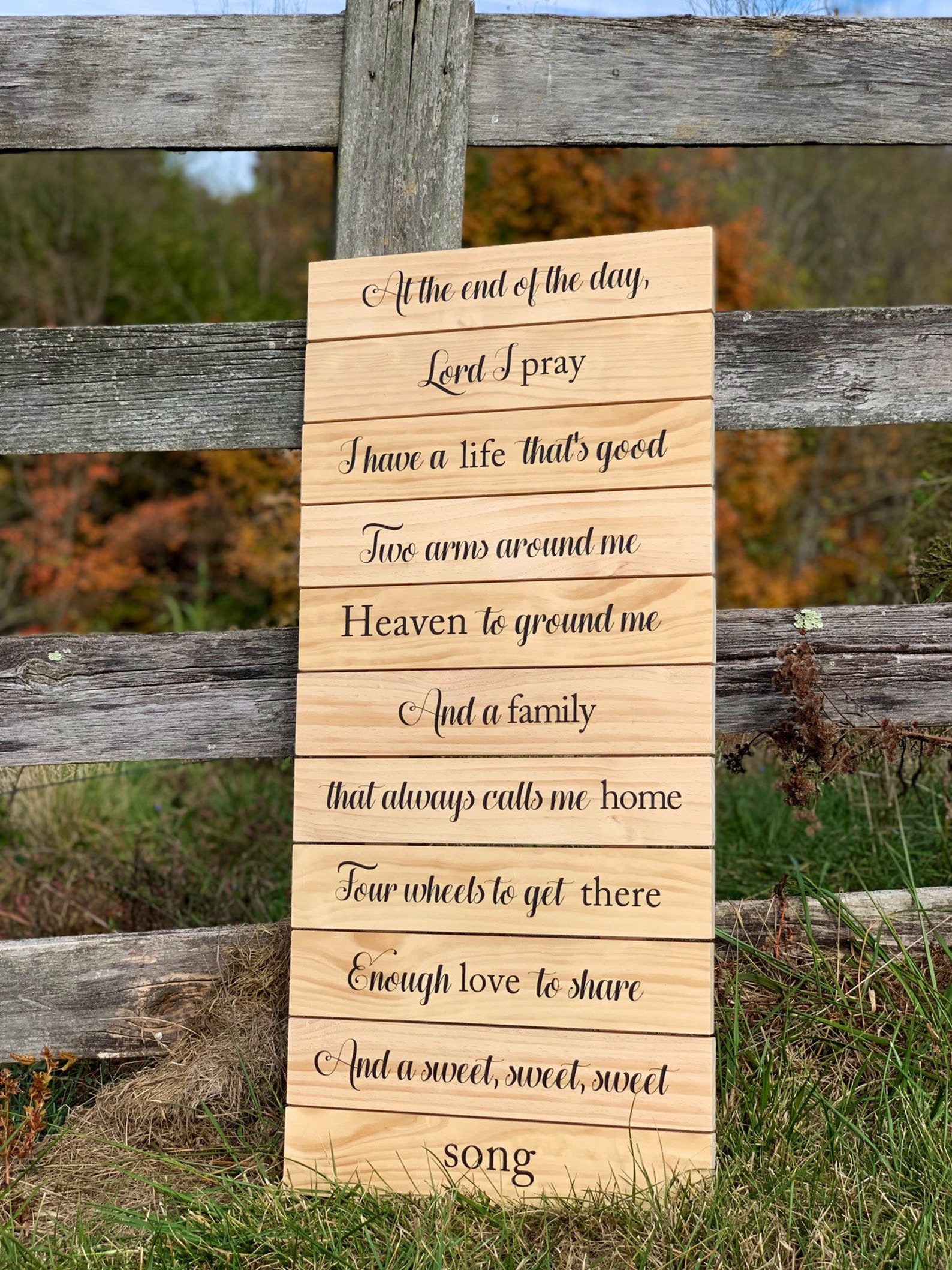 Personalized Hanging Family Wood Signbarnwood Signfarmhouse - Etsy