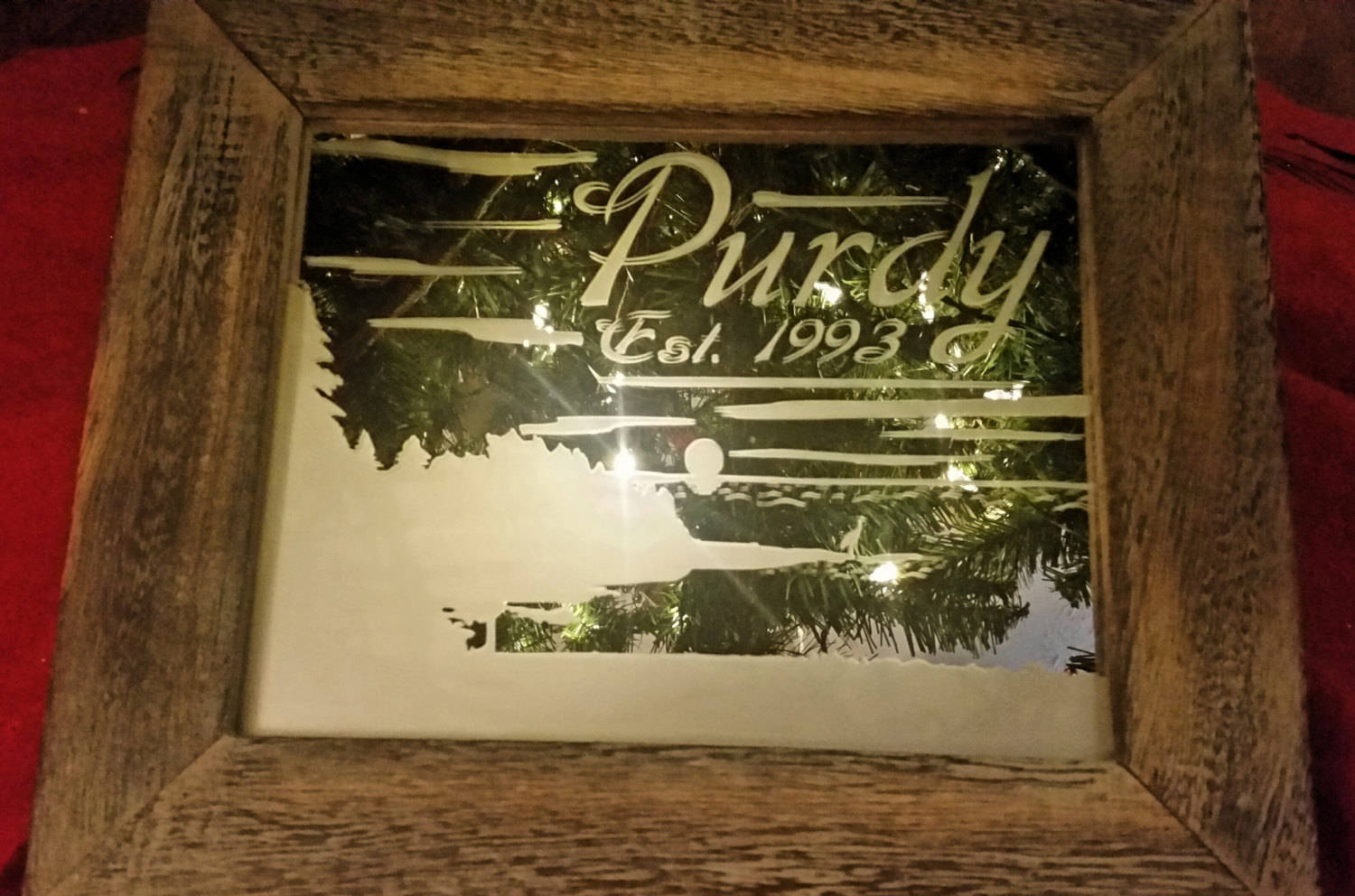 Custom Personalized Mirror Large Mirror Personalized Bar | Etsy