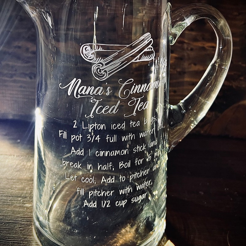 Iced Tea Pitcher - Etsy