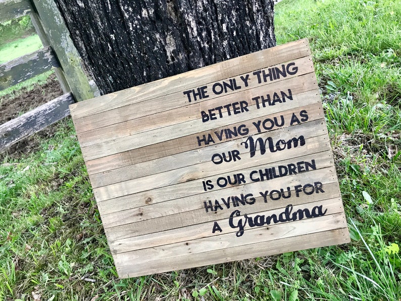 Hanging Rustic Reclaimed Barnwood Barn Wood Hand Painted Sign - Etsy