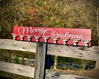Stocking Hanger Christmas Stocking Sign Wood Stocking - Etsy