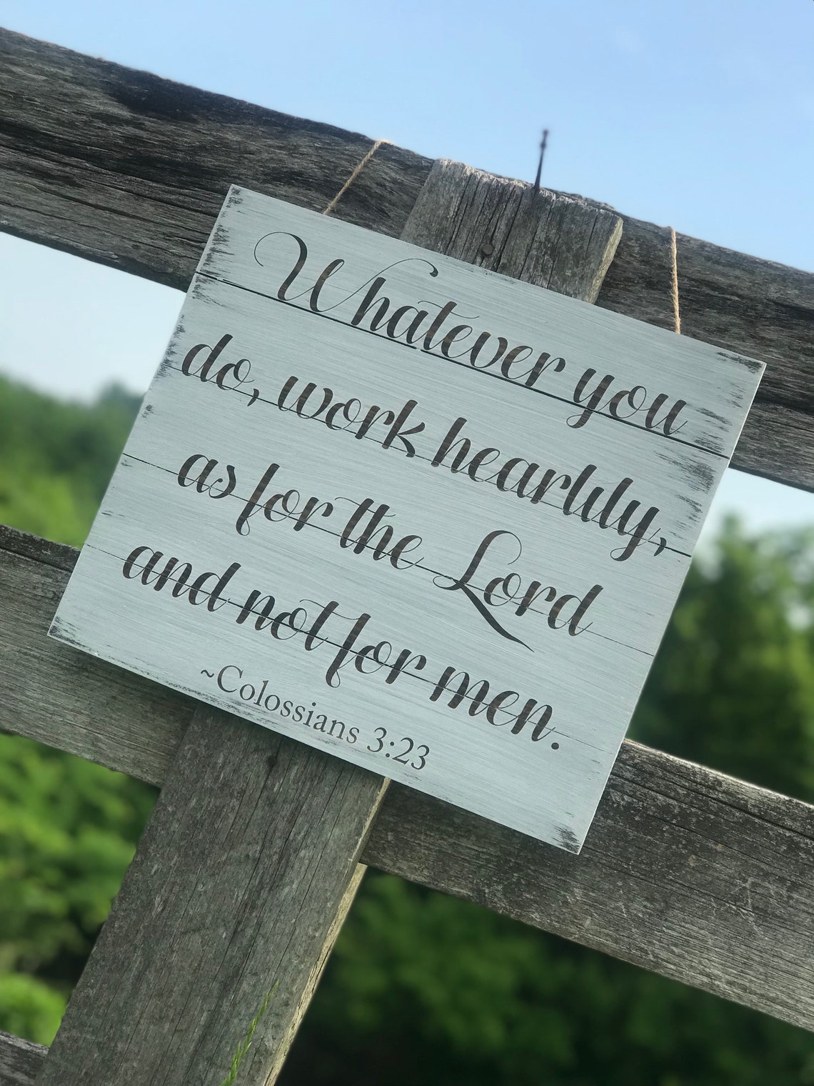 Custom Personalized Hand Painted Wood Sign | Etsy