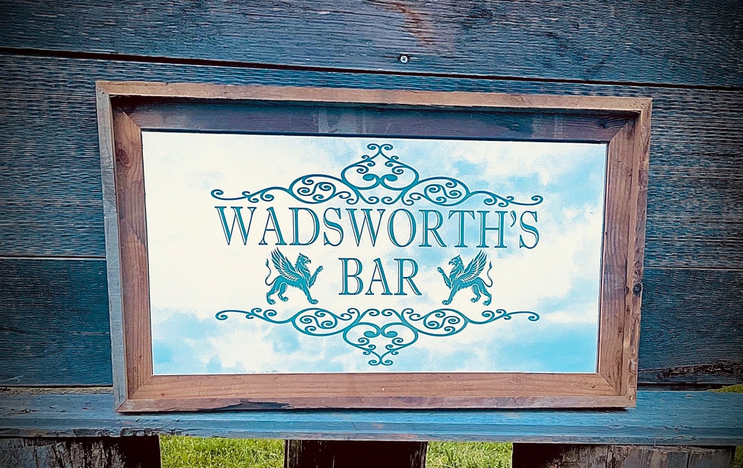 Custom Name Bar Mirror|large Bar Mirror|home Bar Mirror|custom Engraved ...