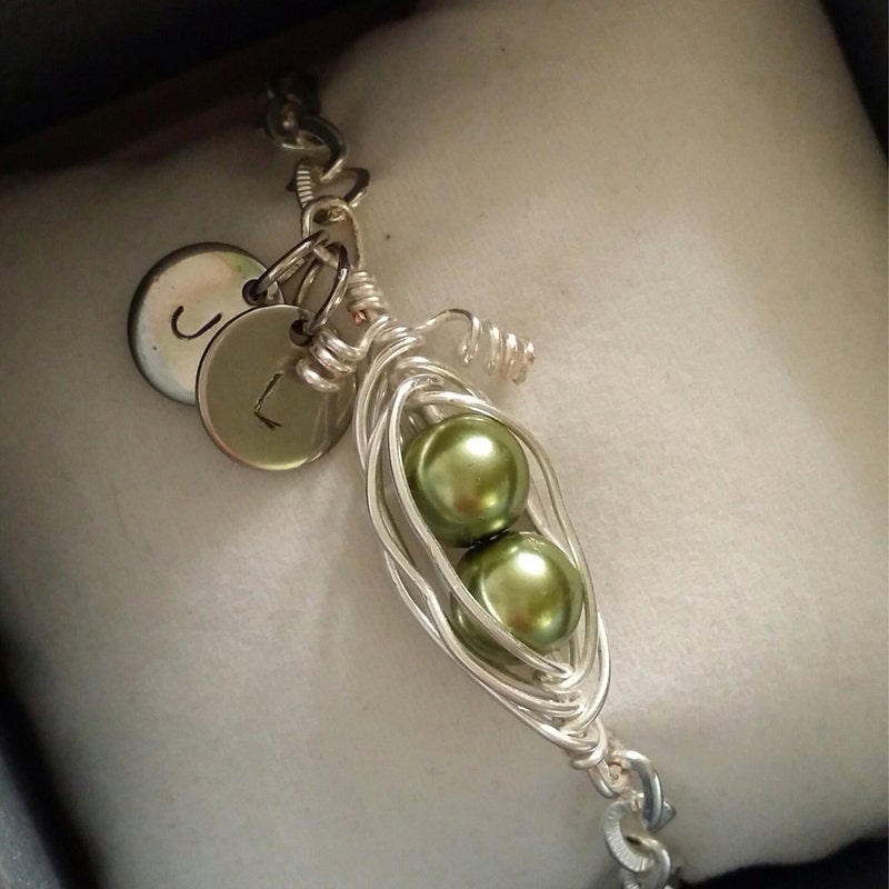 Peapod Bracelet - Etsy