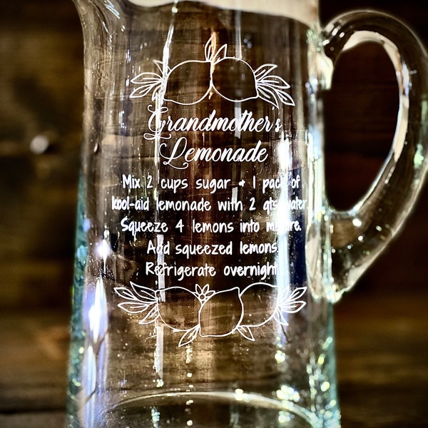 Iced Tea Pitcher - Etsy