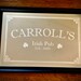 Personalized Irish Pub Mirror in Black Framepersonalized Bar ...