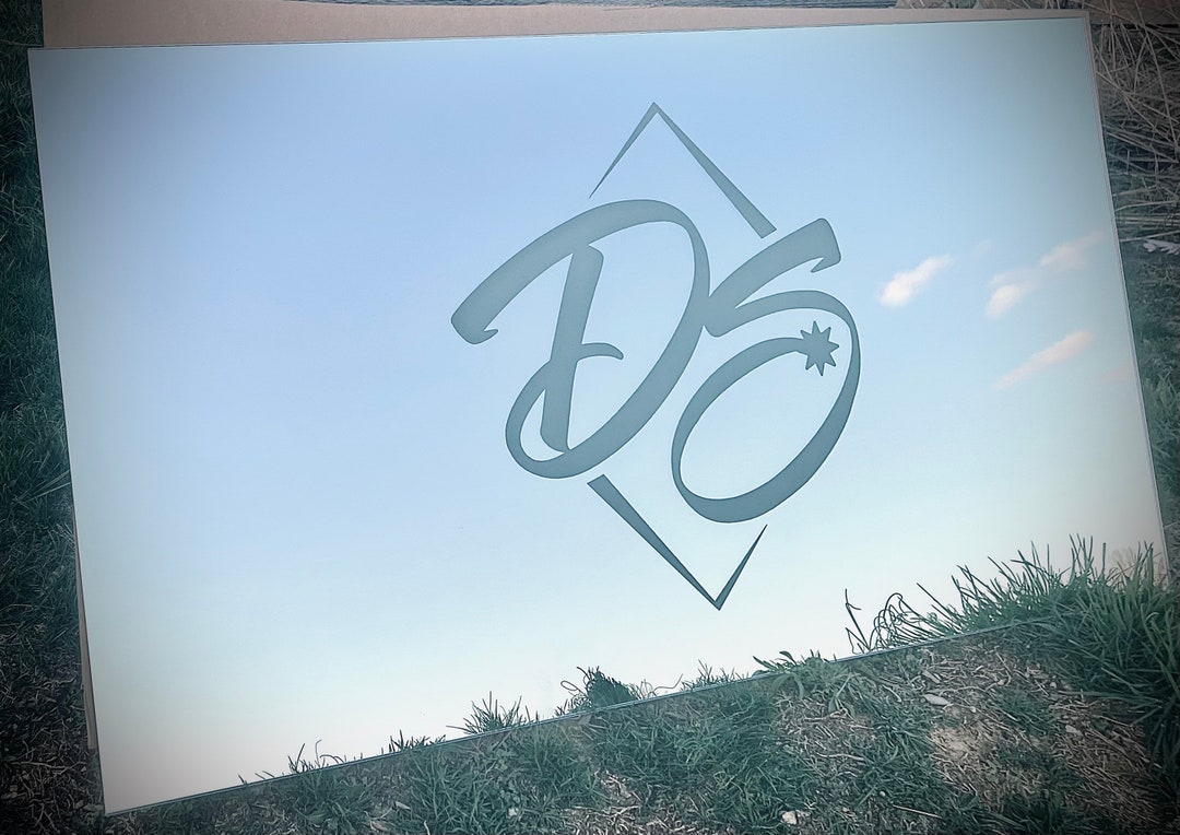 Custom Frameless Logo Wall Mirror|large Mirror|custom Engraved Mirror ...