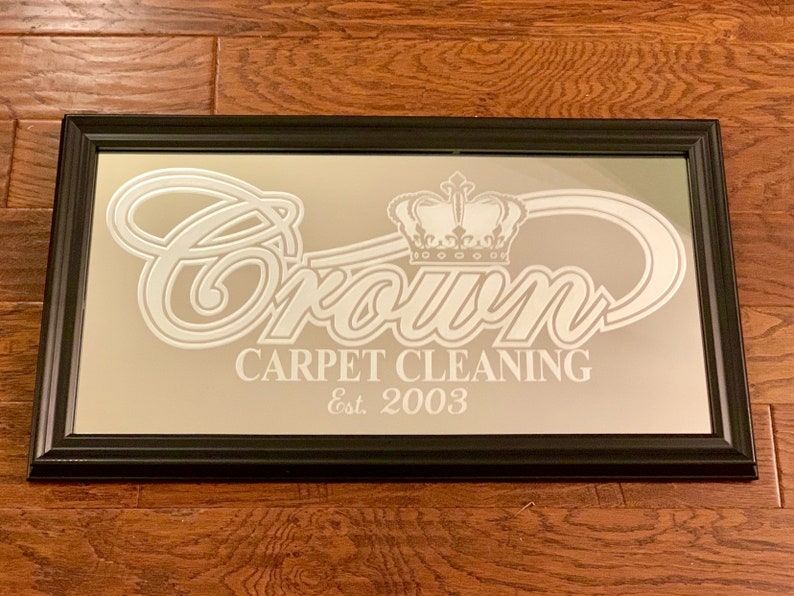 Custom Business Card Logo Mirrorlarge Mirrorpersonalized - Etsy