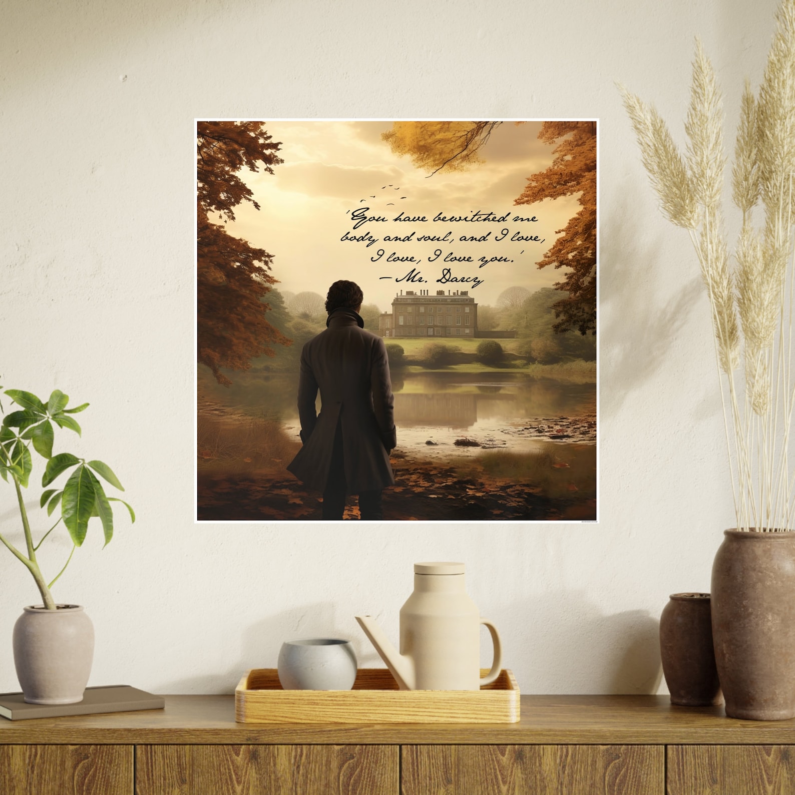 Mr. Darcy's Declaration With Timeless Love Quote • Pemberley • Jane ...