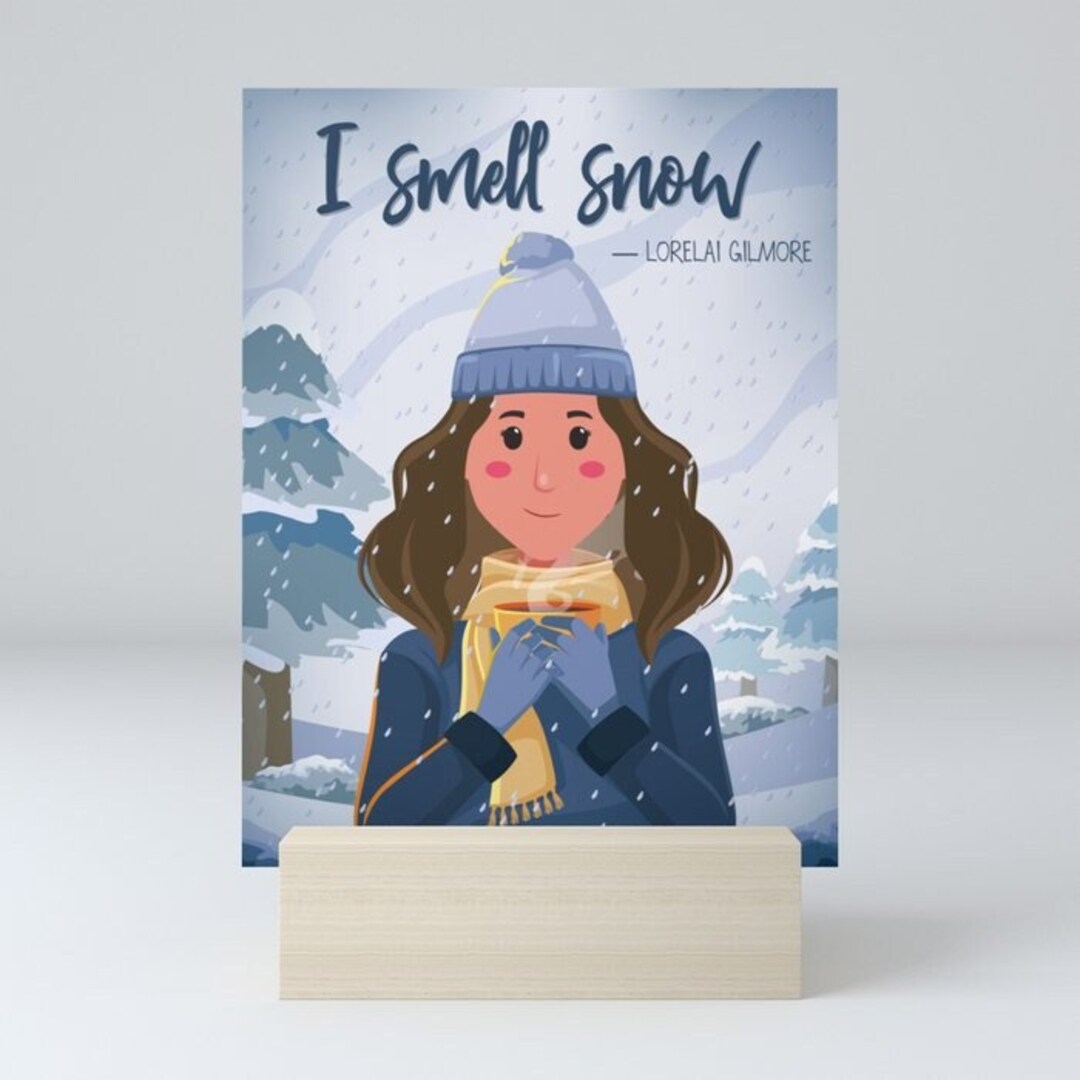 Winter Wonderland Gilmore Girls Tribute • 'I Smell Snow' Lorelai Quote ...