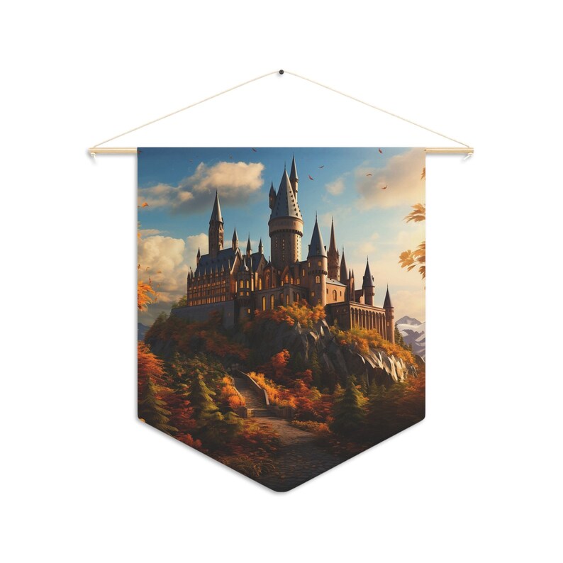 Autumn Hogwarts Pennant Harry Potter Inspired Pennant Hogwarts Magic ...