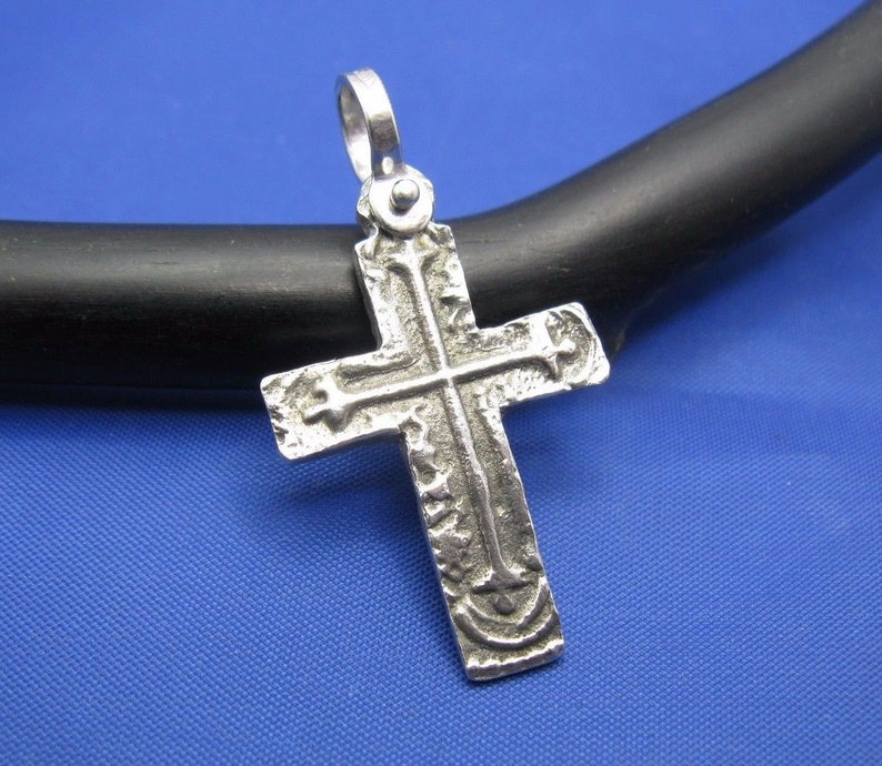 Sterling Silver Unique Artisan Handcrafted Custom Atocha Coin Cross ...