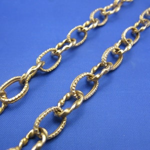 14k Yellow Gold Atocha Money Chain Artifact Inspired Rope Link Nautical ...