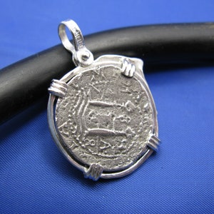 Sterling Silver Custom Nautical Dolphin Bezel With Reproduction "2 ...