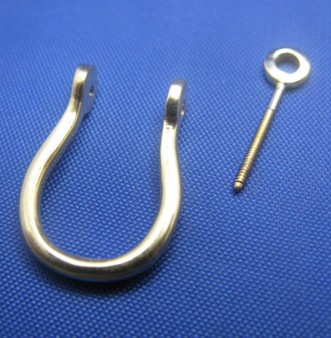 14k Solid Gold Pirate Shackle Earring With Secure Screw Post - Etsy