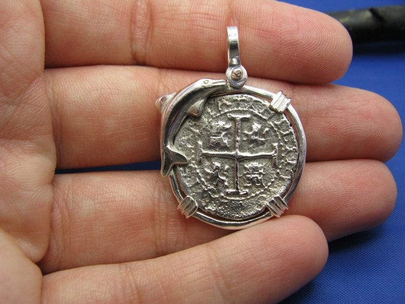 Sterling Silver Custom Nautical Dolphin Bezel With - Etsy