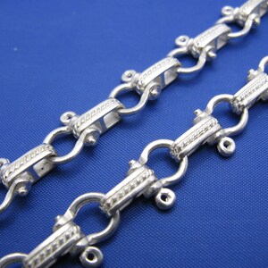Sterling Silver 8mm Pirate Shackle Anchor Link Chain With Camouflage ...