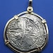 4 Reale Shipwreck Pirate Coin Treasure Cobb Replica Inside 14k Solid ...