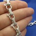 Sterling Silver 8mm Pirate Shackle Anchor Link Chain With Camouflage ...