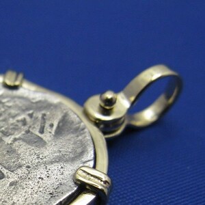 Unique Nautical Shipwreck Coin Pendant With Anchor Shaped Markings in ...